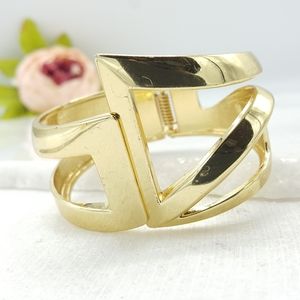 Jewelry | Gold Asymmetrical Cuff Bracelet | Poshmark